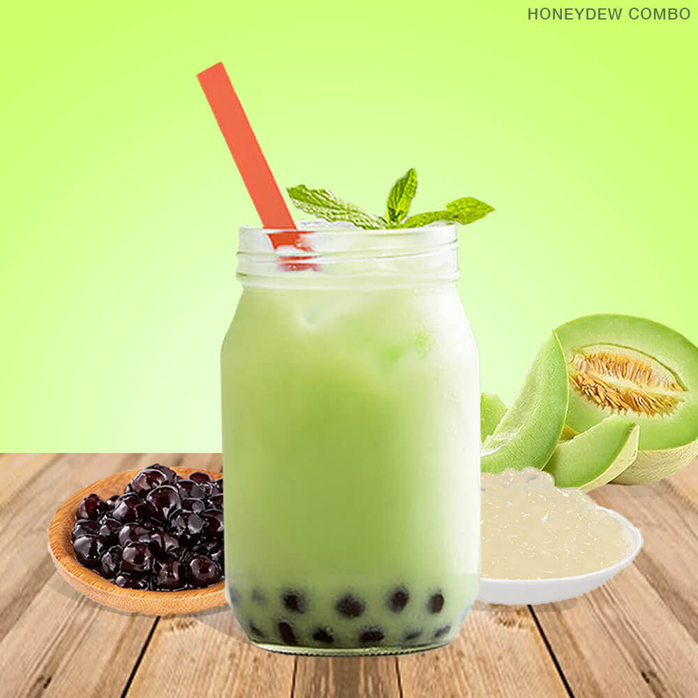 Honeydew Bubble Tea